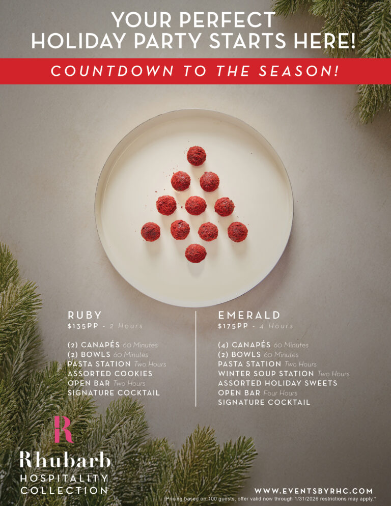 Philadelphia - Events - Rhubarb Hospitality Collection